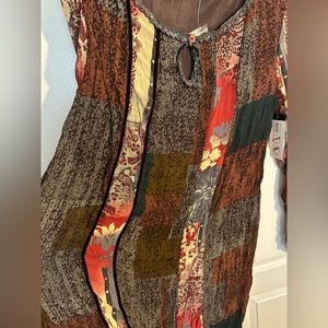 Vasana | Dresses | Vasna Dress Womens Hippie Chic Patchwork Shabby ...